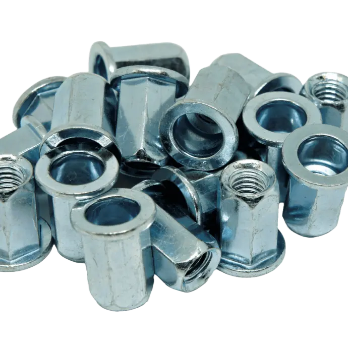 Rivnut / Steel / Large Flange / Full Hex Body | PT Fasteners