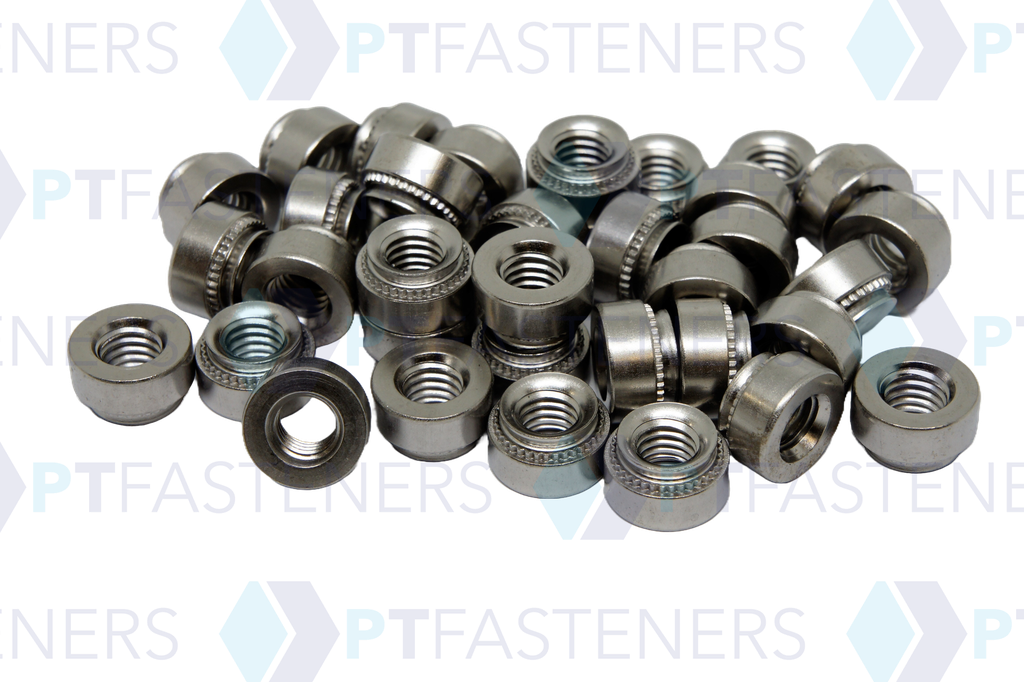 Self-Clinching Nut M6-2 (400 Series Stainless) (100 pcs) | PT Fasteners